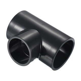 UPVC 3" to 2-1/2" Reducing Tee Pipe Fitting T Shape Socket Connector ...
