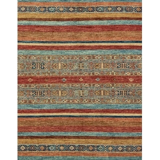 Ahgly Company Machine Washable Abstract Bullet Shell Brown Area Rugs ...