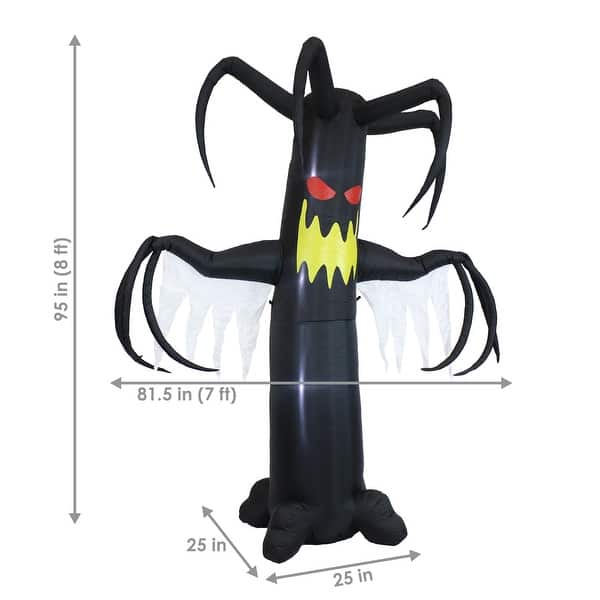 Nightmare Hollow Ghostly Tree Inflatable with LED Lights - Bed Bath ...