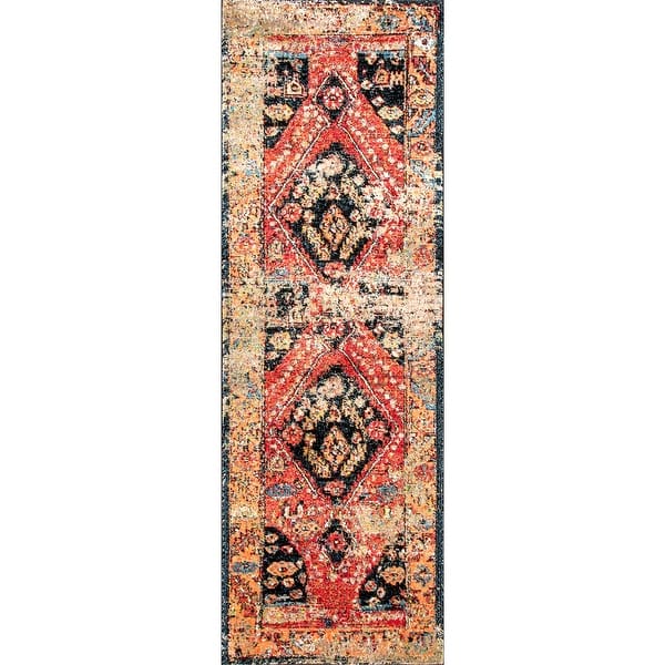 Brooklyn Rug Co Jane Vintage Floral Indoor/Outdoor Area Rug - Bed Bath ...
