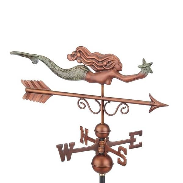 Little Mermaid Weathervane - Pure Copper by Good Directions - On Sale ...