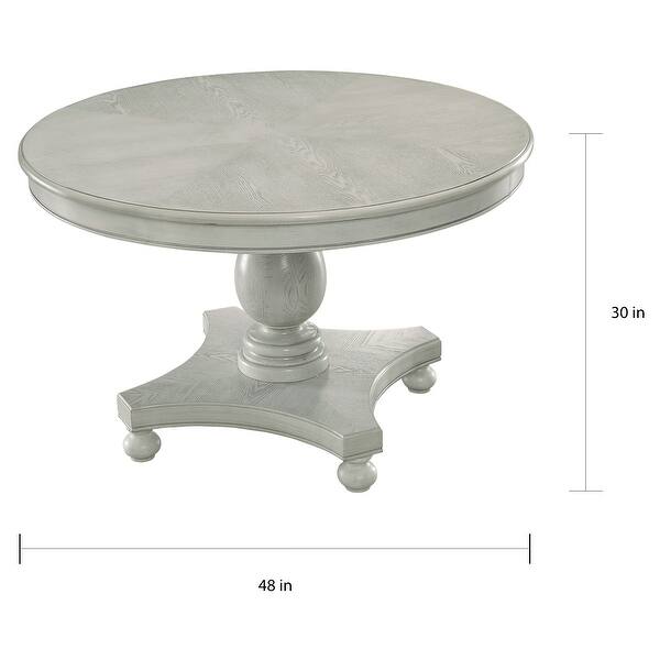 The Gray Barn Louland Falls Rustic 48-inch Wood Round Dining Table ...