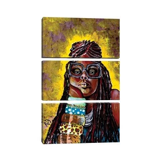 iCanvas "Daze Like This" by Artist Ria 3-Piece Canvas Wall Art Set ...