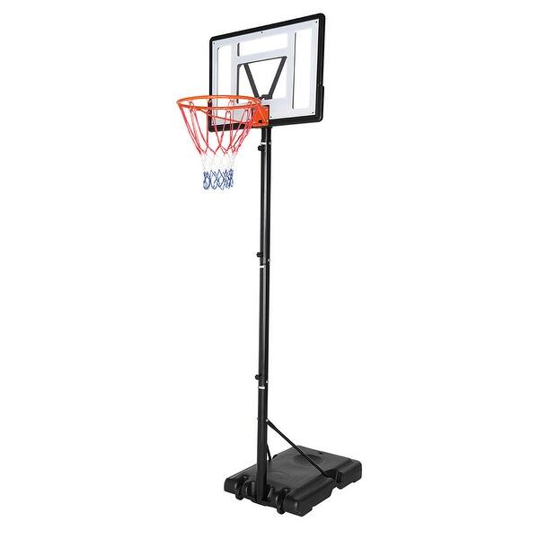 Kids Youth Portable Basketball Hoop, 7'-10' Height Adjustable ...
