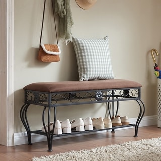 Banquette Bench, Country Benches, Shoe Rack Bench for Entryway ...