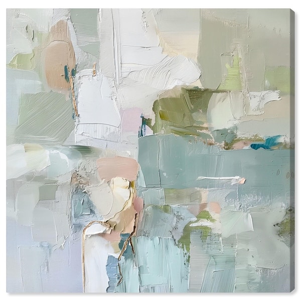 Jade Sweep I Canvas Minimal Abstracts by Art Remedy - Bed Bath & Beyond ...