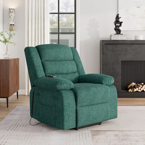 ProLounger Power Recline and Lift Chair Durable Chenille Fabric On Sale Bed Bath Beyond 41542619