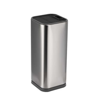 Dura Living Universal Knife Block Holder, Stainless Steel Organizer ...