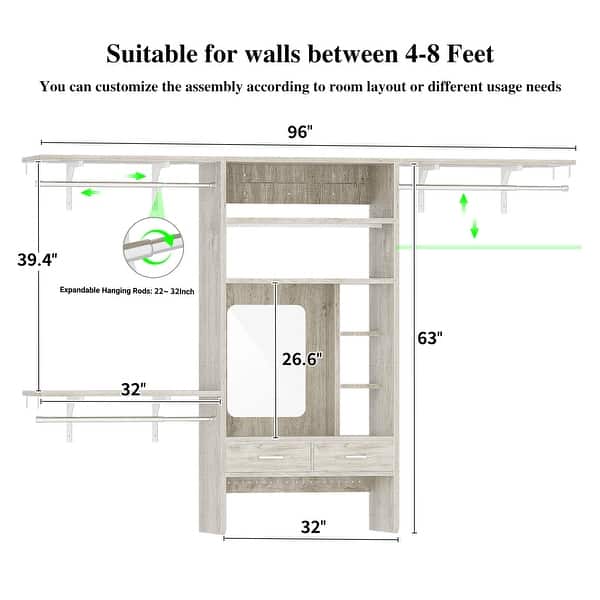 empty closets canterpiece