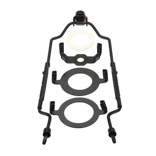 Lamp Harp Kit with Finial, Adjustable Lamp Shade Holder with Base - Bed ...