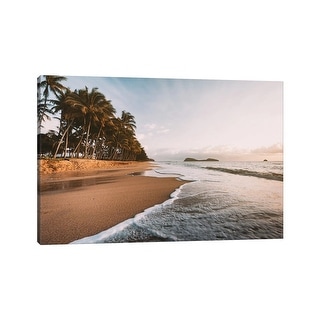 iCanvas "Palm Cove Golden Beach Sunrise" by James Vodicka Canvas Print ...