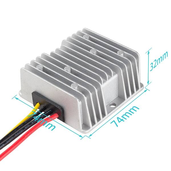 uxcell Voltage Converter Regulator DC/DC DC 10-32V to DC 24V 6A 144W ...