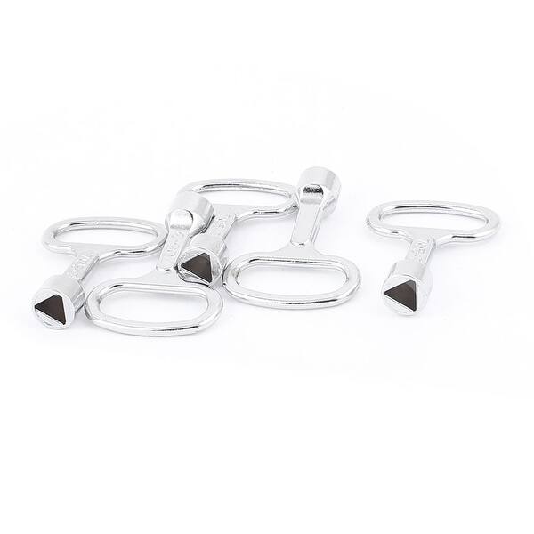 5 Pcs Metal Triangle Socket Spanner Key for 9x8mm Triangular Panel Lock ...