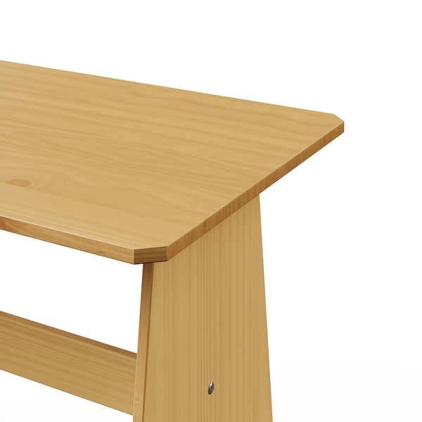 rustic corner dining set