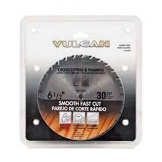Vulcan 409071OR Smooth Cut Thin Kerf Circular Saw Blade, 6-1/2" Dia ...