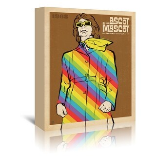 Mod Ascot Mascot by Anderson Design Group Wrapped Canvas - Americanflat ...