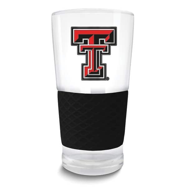 Collegiate Texas Tech Score 22 Oz. Pint Glass with Silicone Grip ...