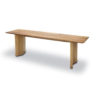 Edgemod Lombok Mango Wood 55" Bench in Natural - Bed Bath & Beyond ...