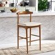 SAFAVIEH Lionel Retro 30-inch Bar Stool - 22 in. W x 21 in. D x 42 in ...