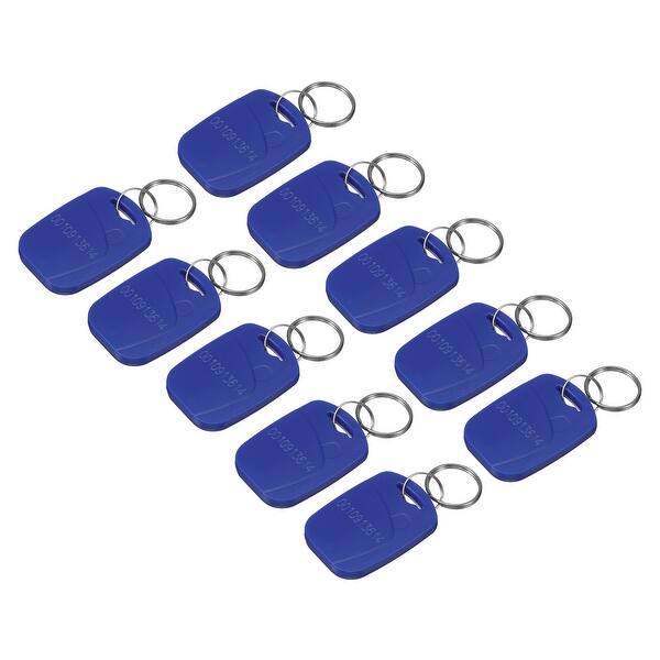 12Pcs Dual Frequency RFID Key Fobs Read Only Proximity IC/ID Card Tag ...