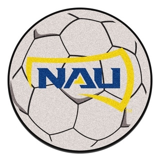 NCAA Northern Arizona University Lumberjacks Soccer Ball Mat Round Area ...