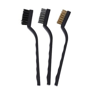 3Pcs Set Wire Cleaning Brushes Portable Stable AntiRust Mini Rust ...