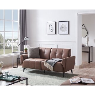 Bonded Leather Couch Sofa - Bed Bath & Beyond - 37515326