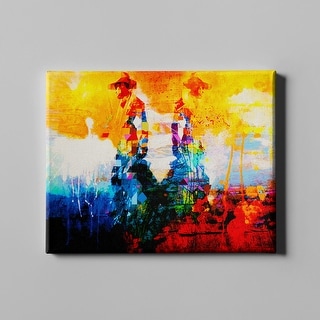 Mirrored Cowboy Western Abstract Canvas Wall Art - Bed Bath & Beyond ...
