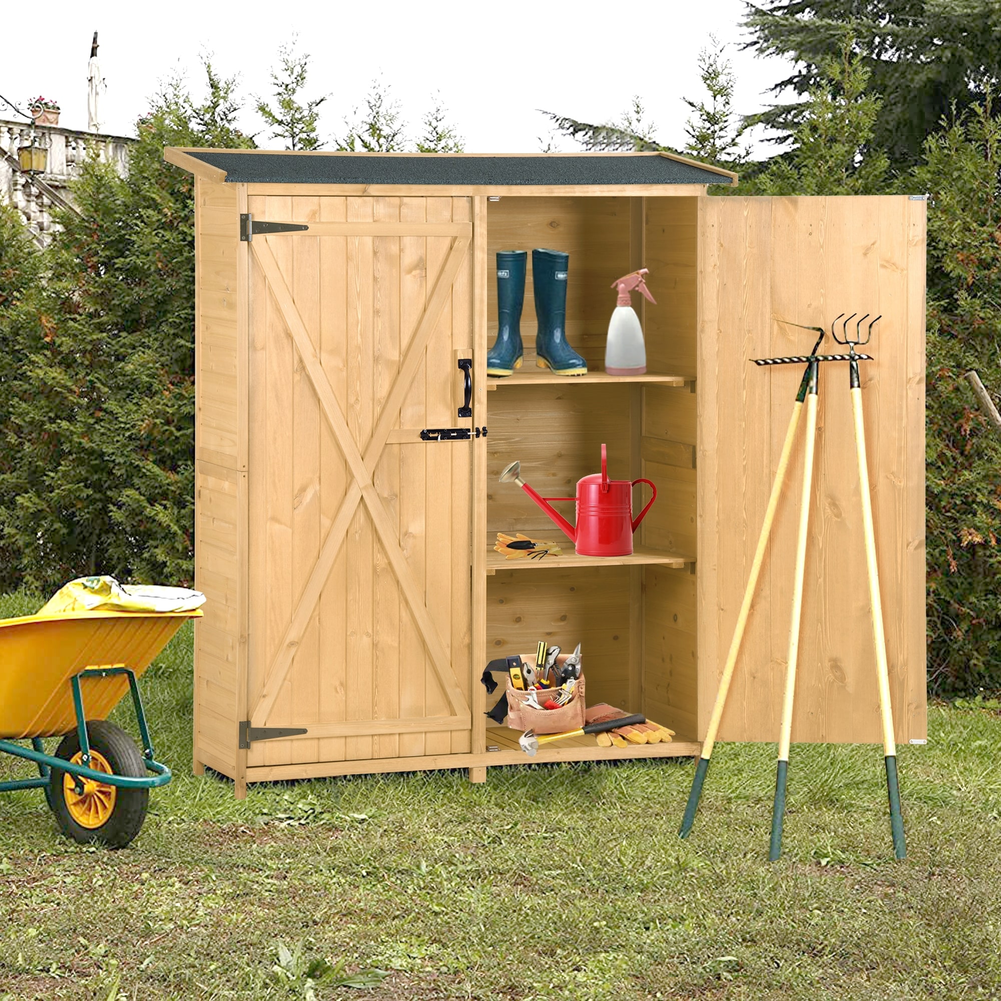 Wood Outdoor Storage - Bed Bath & Beyond