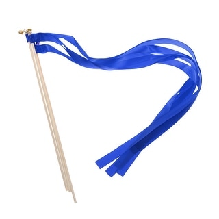 15Pcs Wedding Ribbon Sticks Party Ribbon Streamers Sticks Dark Blue ...