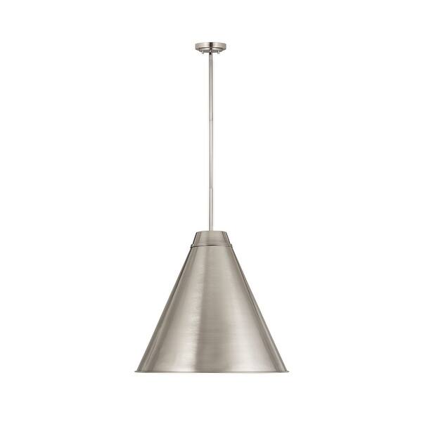 Eaton 1 Light Pendant - Brushed Nickel - Bed Bath & Beyond - 33249313