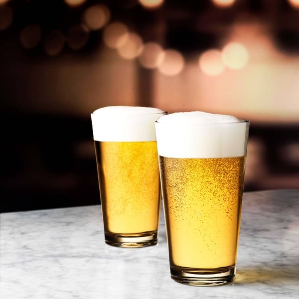 Libbey Restaurant Basics DuraTuff Mixing Glasses, 16-ounce, Set of 12 ...