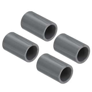 UPVC Pipe Fitting Inch Socket, Pack Straight Coupling - Gray - Bed Bath ...