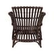 Brooklyn Bohemian Very Dark Brown Rattan Arm Chair - Bed Bath & Beyond ...
