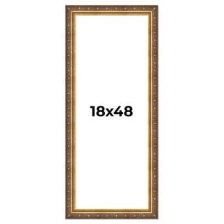 18x48 Frame Gold Real Wood Picture Frame - Bed Bath & Beyond - 38029491