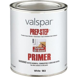 Valspar Exterior Oil Primer 044.0000983.005 Unit: QT - Bed Bath ...