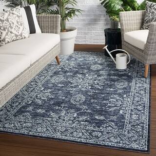 The Curated Nomad Breen Medallion Indoor/ Outdoor Area Rug - Bed Bath ...