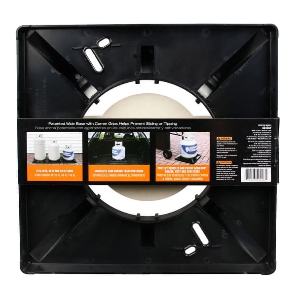 Mr Bar-B-Q EZGO Propane Tank Holder And Stabilizer For 20-40 Pound ...