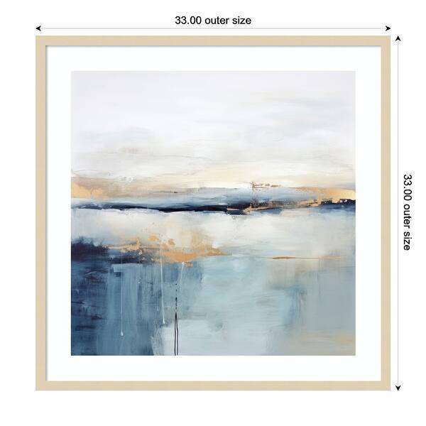 Sculpted Shadows I by Irena Orlov Wood Framed Wall Art Print - Svelte ...