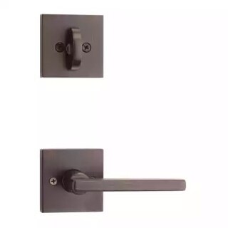 Kwikset Halifax Single Cylinder Interior Pack with Square Rose for 800 ...