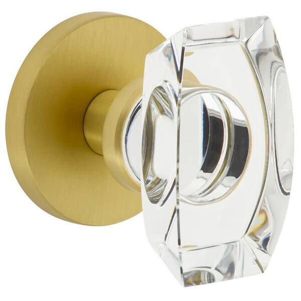 Viaggio CLOSTA_PRV_238 Circolo Solid Metal Privacy Door Knob Set with ...