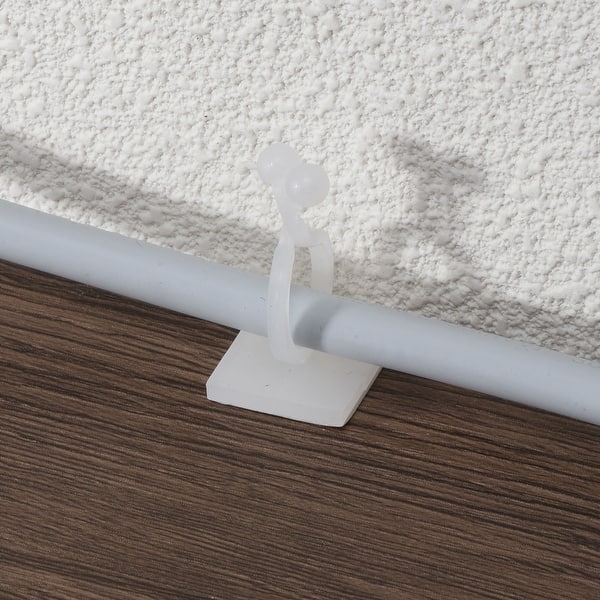 100pcs Plant Clips, Climbing Fixture Sticky Hook Self-Adhesive Clip ...