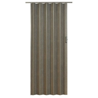 Spectrum Elite 48" x 80" Vinyl Folding Door Grey Linen - Bed Bath ...
