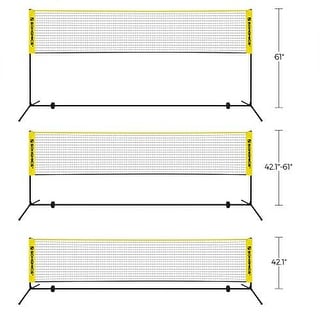 Badminton Net Set, Portable Sports Set for Badminton, Tennis, Kids ...