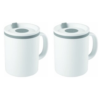 Copco Iconic Desk Mug, 16 ounce, 2 Pack (Gray) - Gray - Bed Bath ...