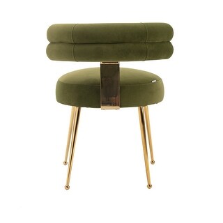 Olive Velvet Accent Chair Sets 2pc Dining Side Chair Sets Barstools ...