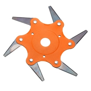 Steel Trimmer Head 6 Teeth Weed Cutter Blade Steel Razor Trimmer Head ...