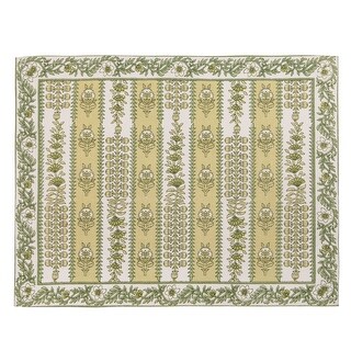 Couleur Nature Provence Avignon Mats - Set of 6 - Pistache - Bed Bath ...