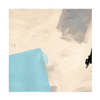 Jacob Green 'Blue Tile III' Canvas Art - Bed Bath & Beyond - 39536538