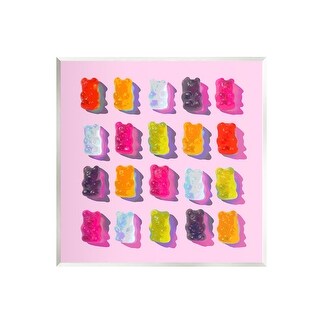Stupell Pink Modern Gummy Candy Wall Plaque Art Lil' Rue - Bed Bath ...
